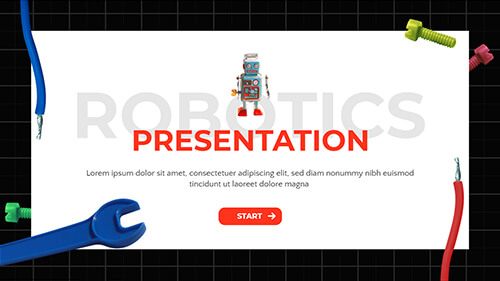 Présentation robotique | Modèles Genially